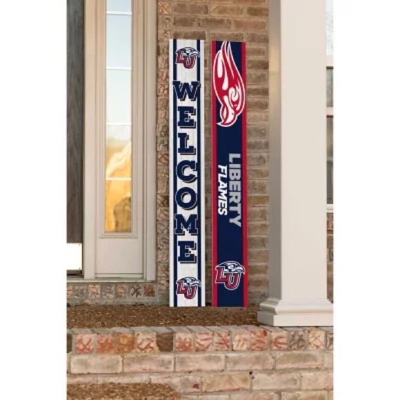 NCAA | Accents | Liberty University Ncaa 8 X 6 Reversible Porch Greeter ...